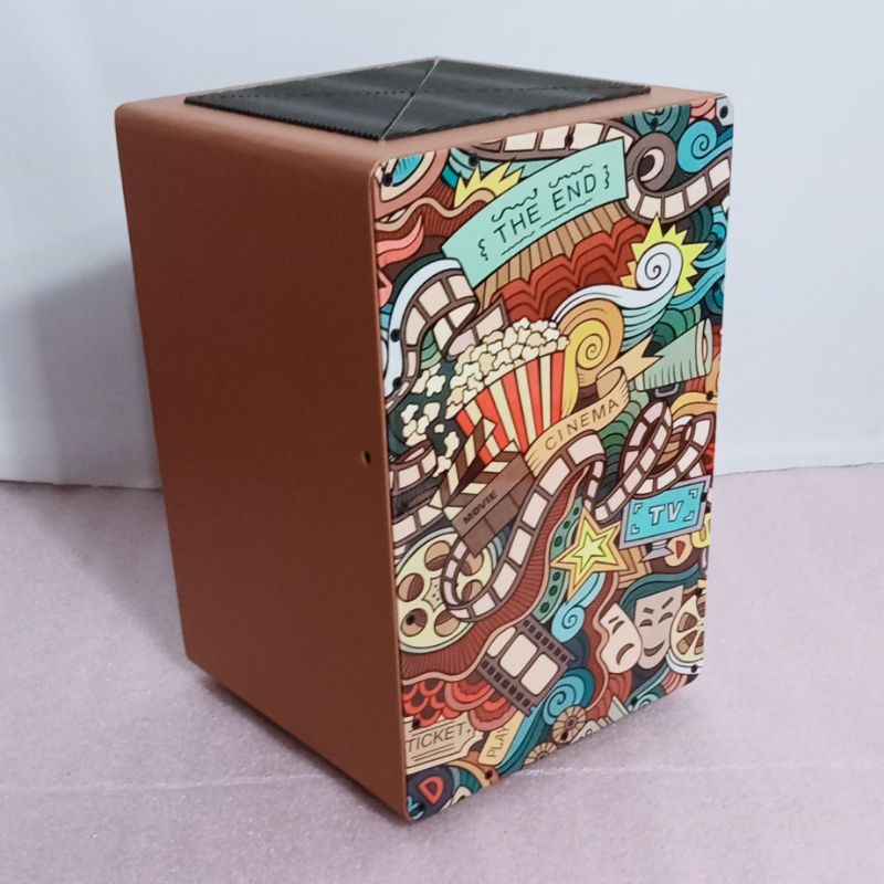 Cajon Acoustic kahon Sitting motif premium kajon drum box | Shopee ...