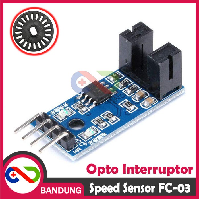 Fc-03 IR INFRARED SPEED INTERRUPTOR PHOTO OPTO SENSOR SPEED | Shopee ...