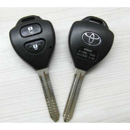 TOMBOL Oem 2-button Remote Key Case Toyota Yaris Innova Fortuner Best ...