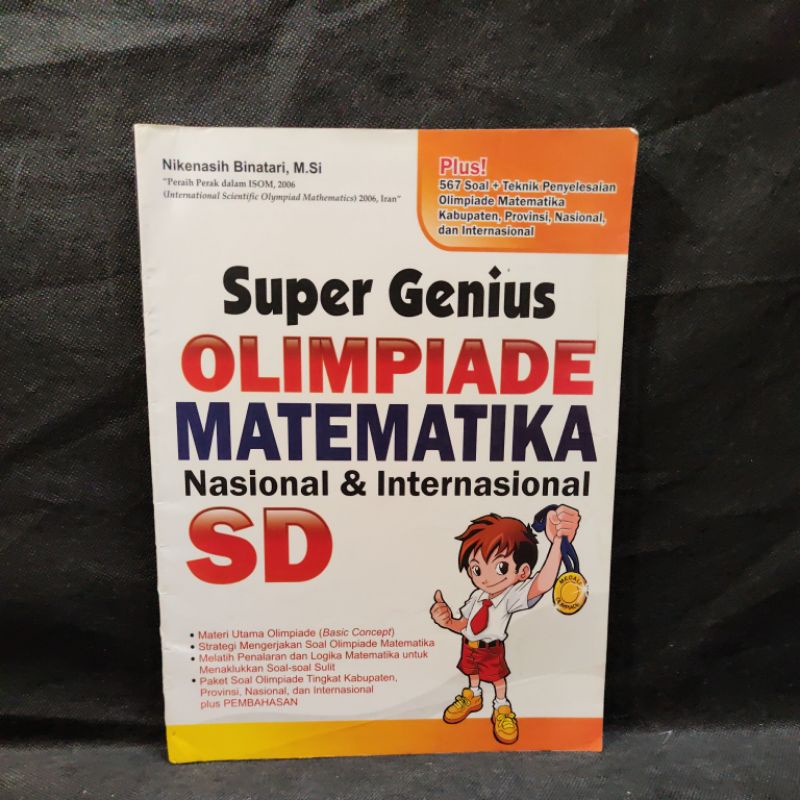Super Genius Book of National & International Mathematics Olympiad for ...