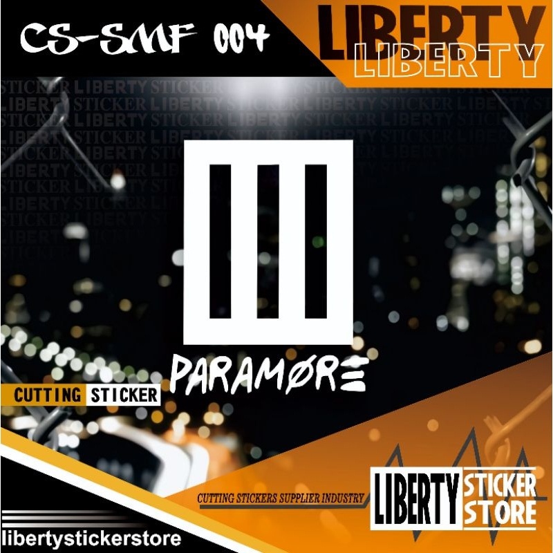 Paramore Stickers | Paramore Cutting Sticker | Free to Choose Color ...