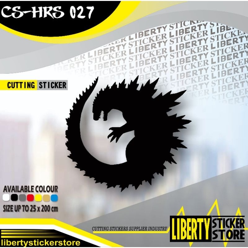 Godzilla Cutting Sticker | Godzilla Sticker | Cutting Sticker godzila ...