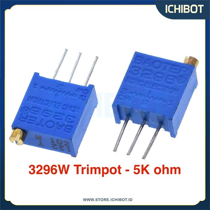 5k Ohm 3296W Variable Resistor Trimpot | Shopee Philippines