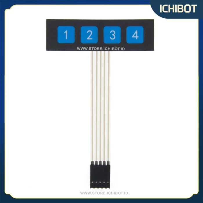 1x4 Membrane Number Keypad Switch Keypad | Shopee Philippines