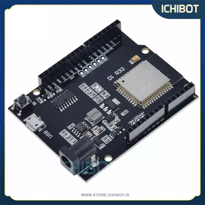Wemos UNO D1 R3 WiFi Bluetooth ESP32 Development Board 4MB Flash ...