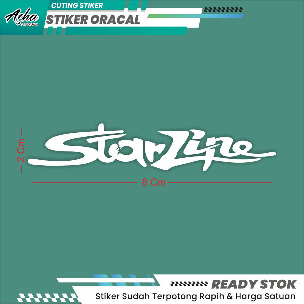Oracal AUTOMOTIVE CUTTING STICKER - STAR LINE STICKER | Shopee Philippines