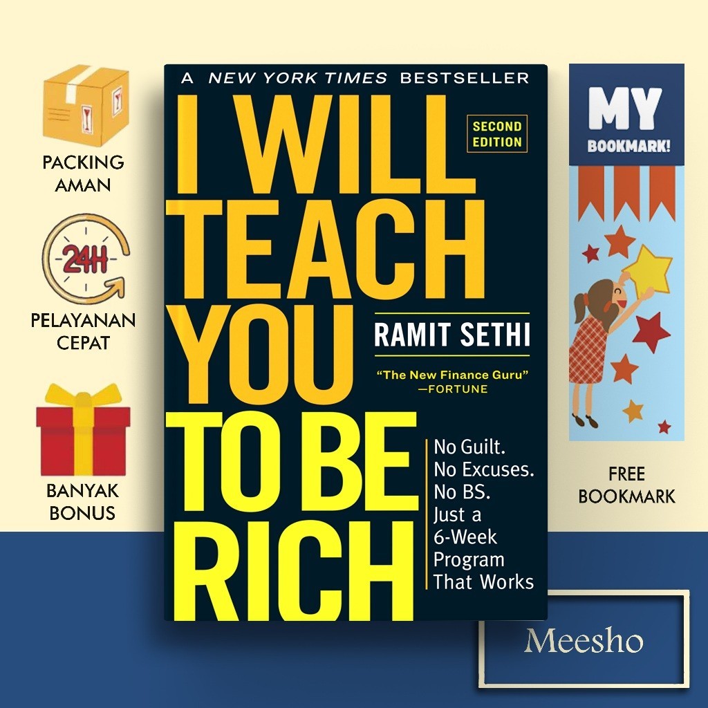 I Will Teach You to Be Rich by Ramit Sethi (English) | Shopee Philippines