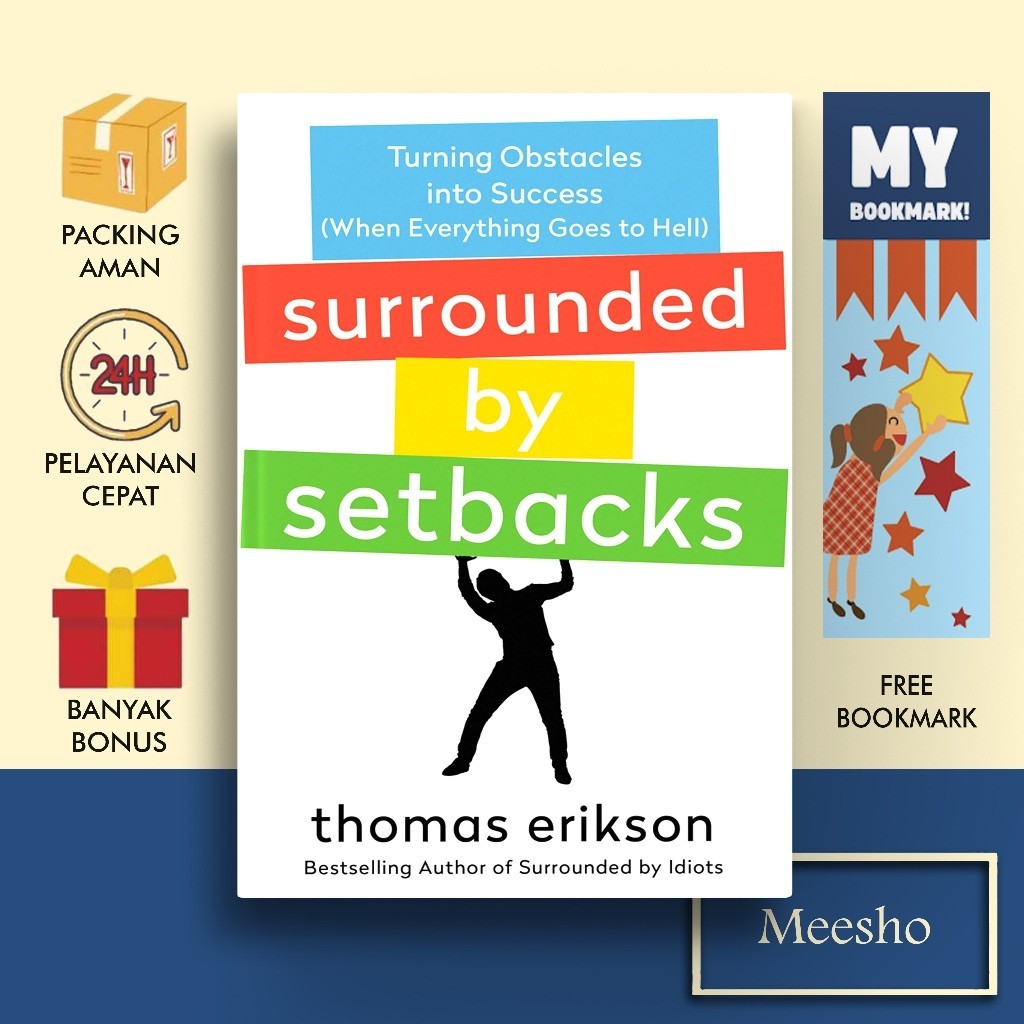 Surrounded by Setbacks by Thomas Erikson (English) | Shopee Philippines