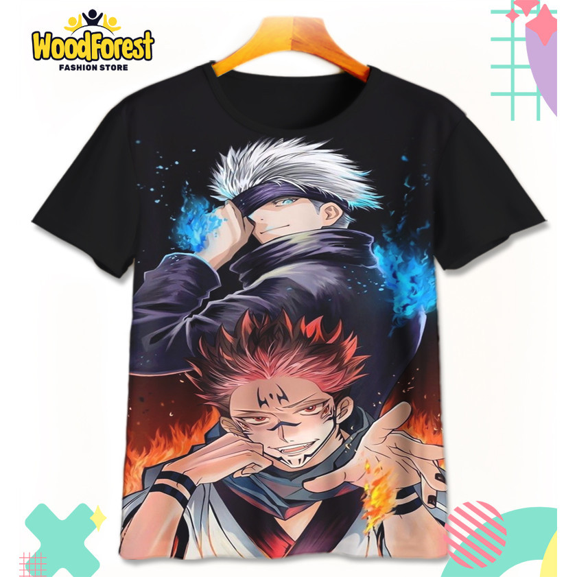 Jujutsu Kaisen Satoru Gojo v4 Kids T-Shirt Anime Satoru Gojo 3D ...