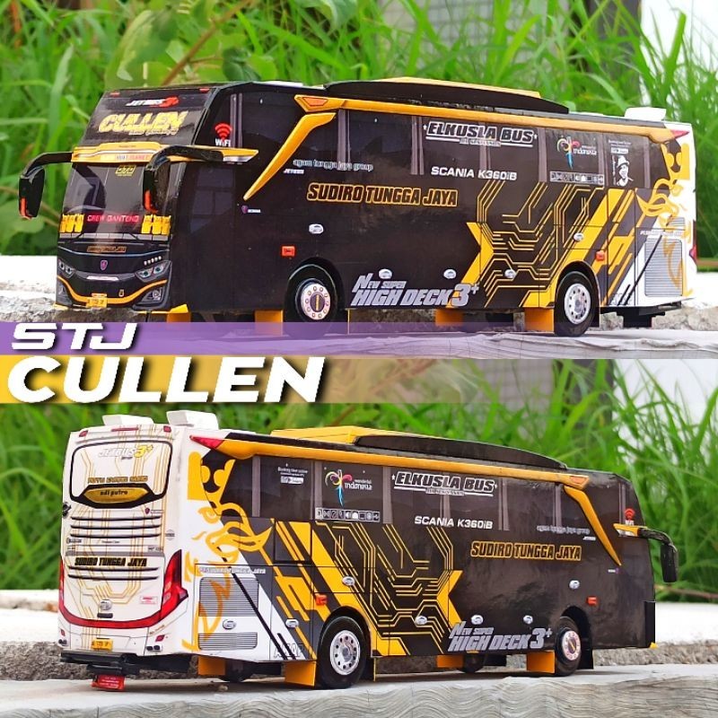PAPERCRAFT BUS SCALE 1:50 STJ BULEN | Shopee Philippines