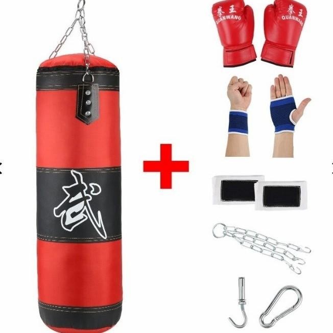 Glove samsak boxing mma muay thai boxing punching bag 8 Complete SET Of ...