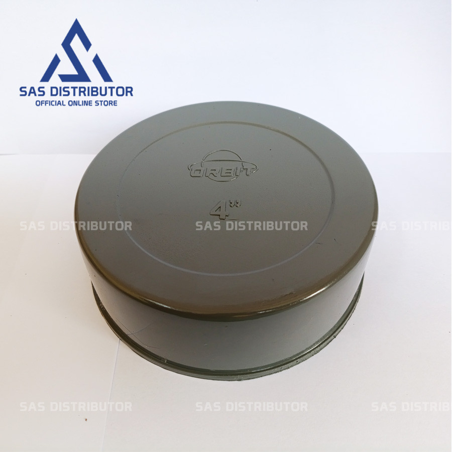 Dop 4" inch PVC Orbit | Cap 4" inch | 4" inch D Pipe Cap | 4" Round ...