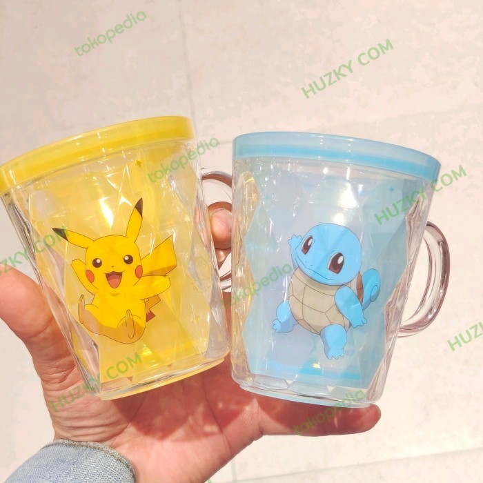 Miniso X Pokemon Mouthwash Bathroom Cup Pokemon Pikachu Squirtle ...