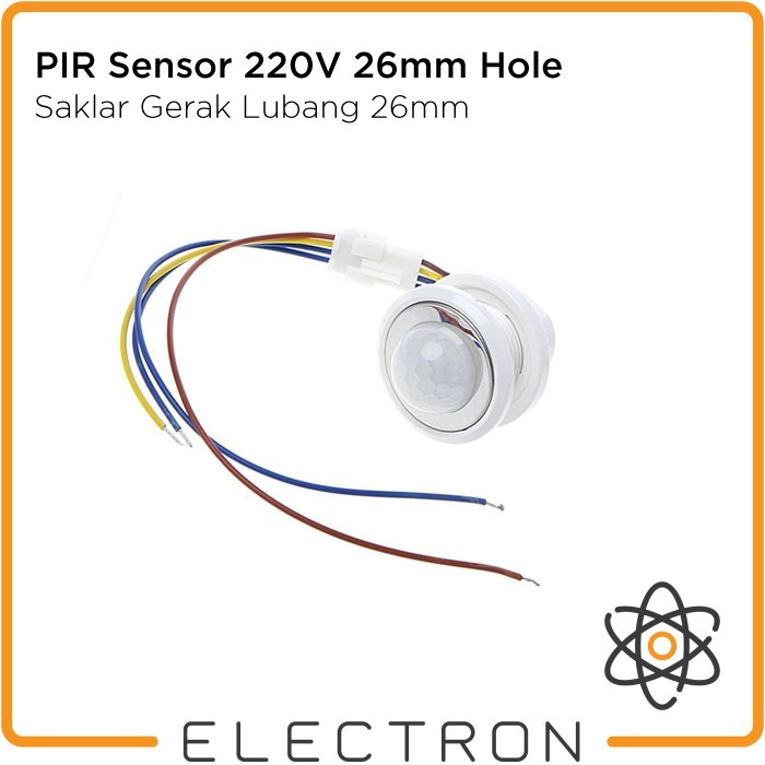 Pir Sensor 220V 26mm Hole Automatic Motion Switch Infrared Hole Switch ...