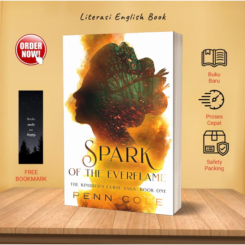 Spark of the Everflame (Kindred's Curse, 1) by Penn Cole (English) | Shopee Philippines