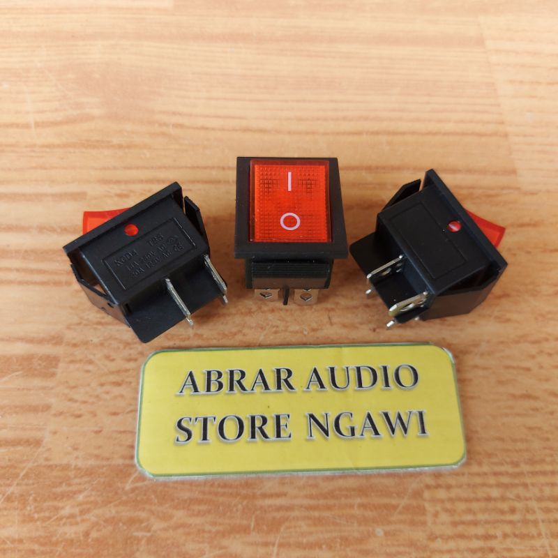 Switch/power Switch PLUS 4 Pin Big Light ON OFF | Shopee Philippines