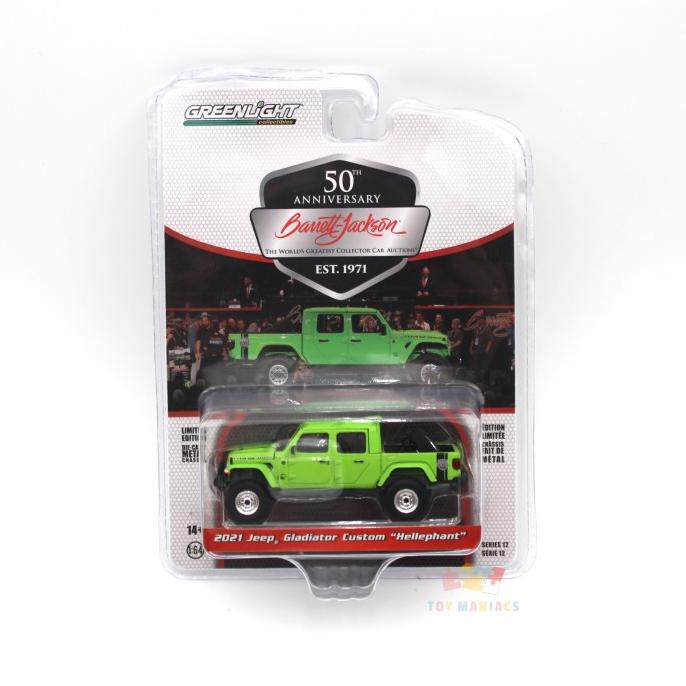 Greenlight Barrett-Jackson 12-2021 Jeep Gladiator Hellephant 37290-F ...