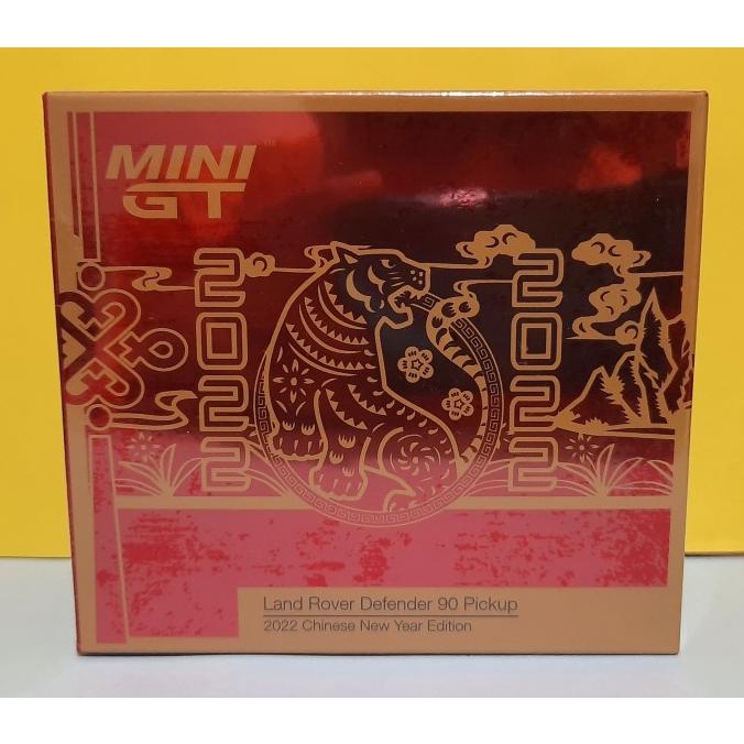 Minigt Mini GT 330 Land Rover Defender 90 Pickup 2022 Chinese New Year ...