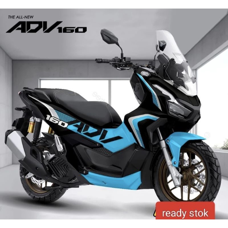 Honda ADV 160 Motorcycle Variation Sticker Decal striping fullbody ...