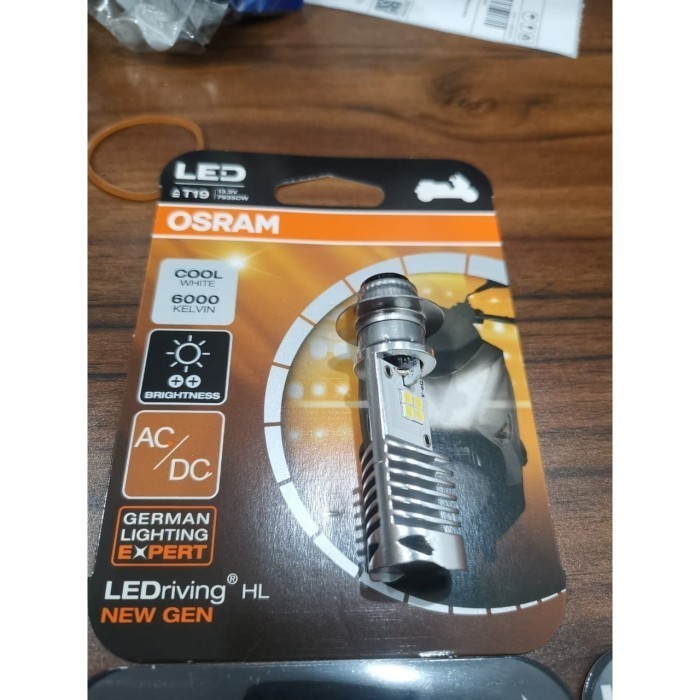 OSRAM LED H6 M5 MOTORCYCLE HEAD LIGHT K1 AC DC PNP OSRAM NEW GEN 2 ...