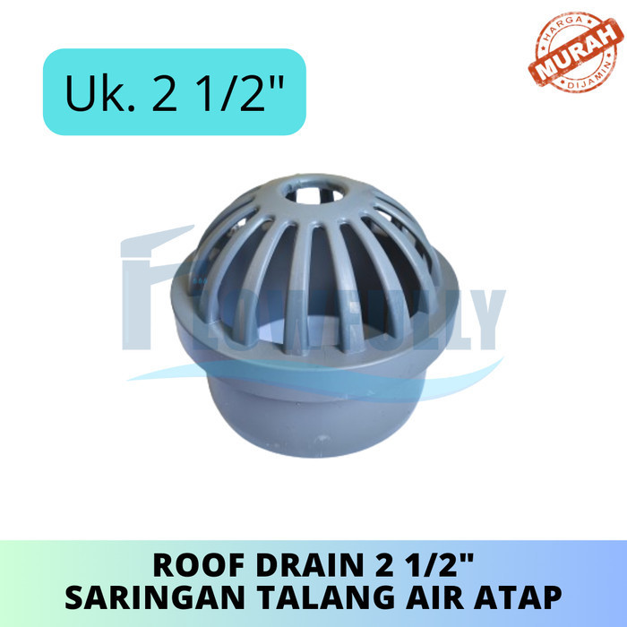 Roof DRAIN 2 1/2 INCH PVC ROOF Drainage Water Gutter Filter | Shopee ...