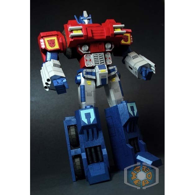 Diy papercraft transformers optimus prime wwto bc 160gsm zenyang22 ...