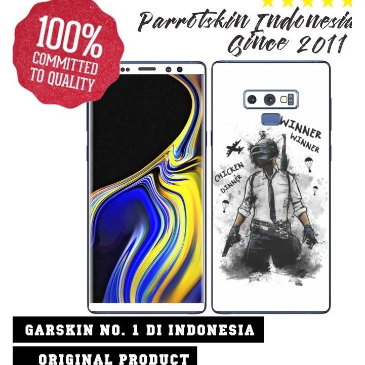 Garskin Samsung Note 9 PUBG white style case Can Be custom Other Types ...