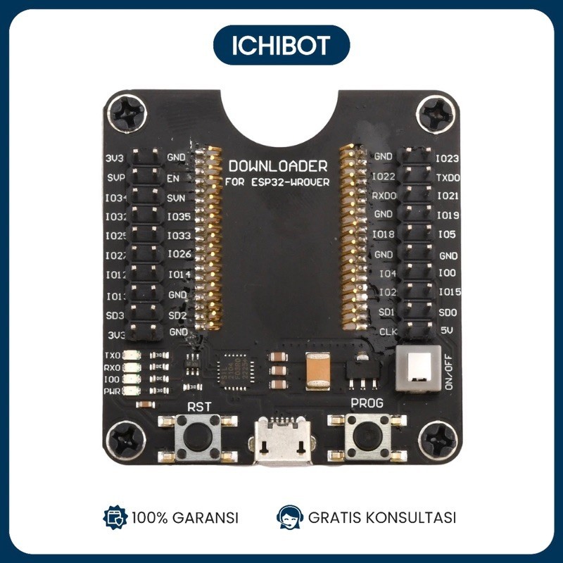 Esp32 Wrover Test Socket Esp32 Series Download Burning Fixture Test Board Esp32 Wrover Shopee