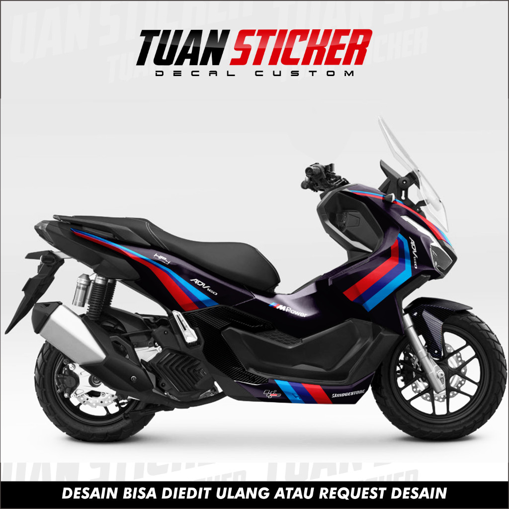 Sticker Decal Adv 160 Dekal Sticker Striping Full Body Adv 160 New Full ...