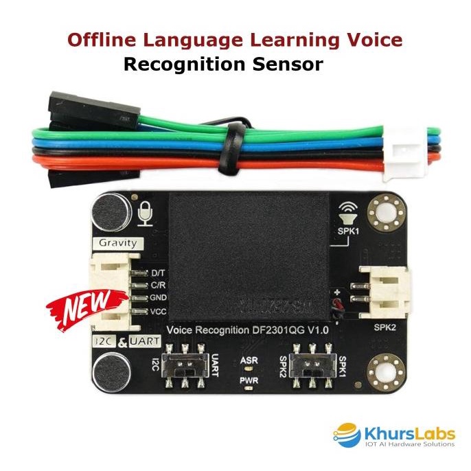 Dfrobot Gravity Offline Language Learning Voice Recognition Sensor ...