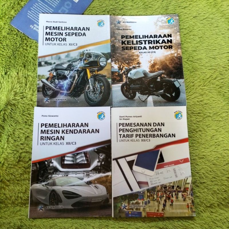 MESIN Original BOOK MOTORCYCLE ENGINEERING ELECTRICAL EXAMPLE ...
