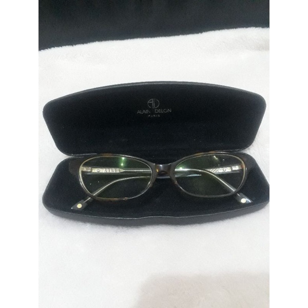 Original second hand Alain Delon glasses frames | Shopee Philippines
