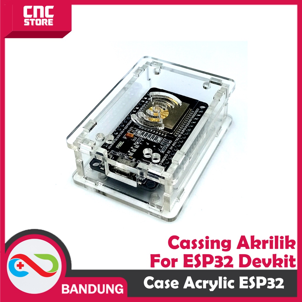 Acrylic CASE ACRYLIC FOR ESP32 DEVKIT V1 | Shopee Philippines