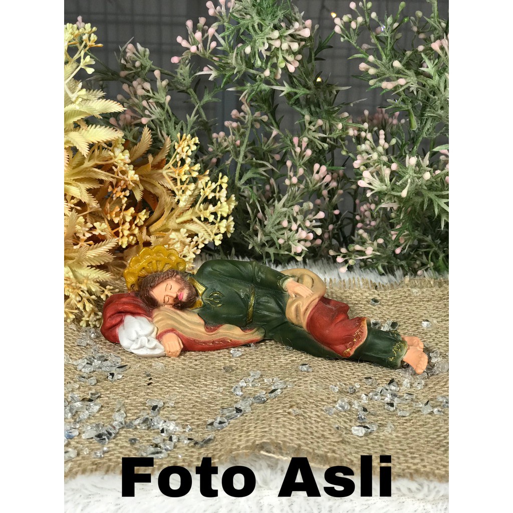Display of the Spiritual Statue of Saint Joseph Joseph Joseph Sleeping ...