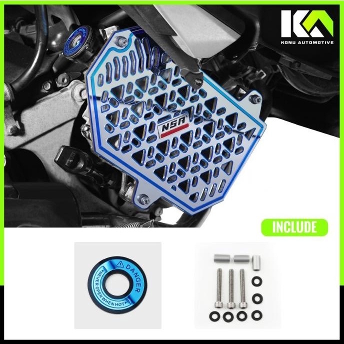 Honda PCX TRIANGLE 160 VARIO 160 ADV 160 RADIATOR COVER THE BEST ...