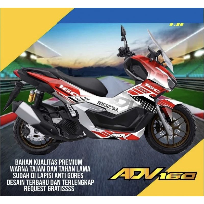 Honda Adv new 160 full body striping sticker Decal | Shopee Philippines