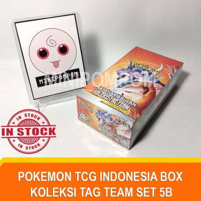 Pokemon TCG Indonesia - Booster Box Tag Team Collection Set 5B | Shopee ...