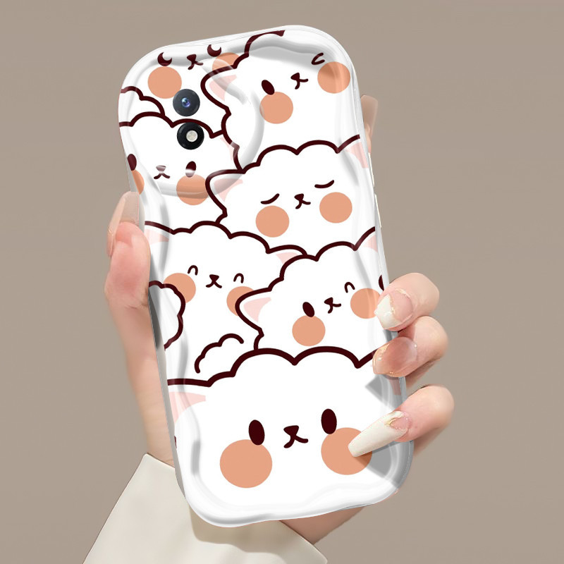Casing Hp VIVO Y02 Y02A Y02T Y11 2023 Case Cute Bear Pattern Fun Cases ...