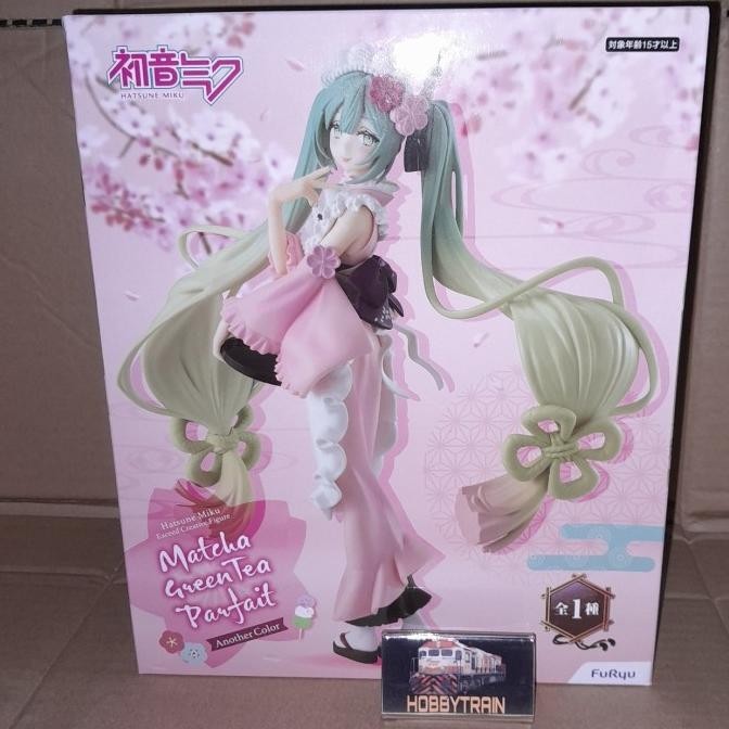 Furyu HATSUNE MIKU EXCEED CREATIVE MATCHA GREEN TEA FIGURE | Shopee ...