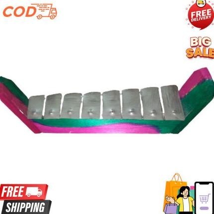 Gamelan Traditional Toy (Saron) Contains 8 Traditional Budoyo Leaves ...