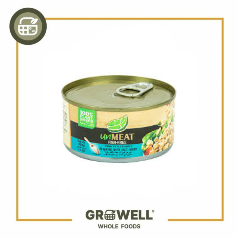 UNMEAT TUNA STYLE FLAKES IN WATER WITH SALT ADDED 180 G | Shopee ...