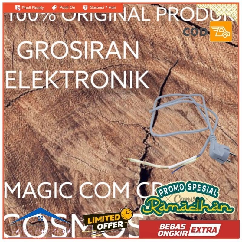 Cosmos MAGIC COM CRJ101CRJ 101 RICE COOKER Plug Power Cable ORI ...