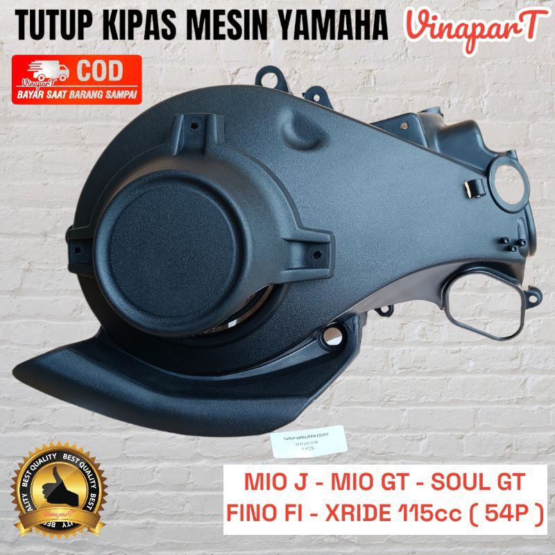 MESIN Mio j mio gt fino fi soul gt xride 115cc 54P Engine Fan cover ...