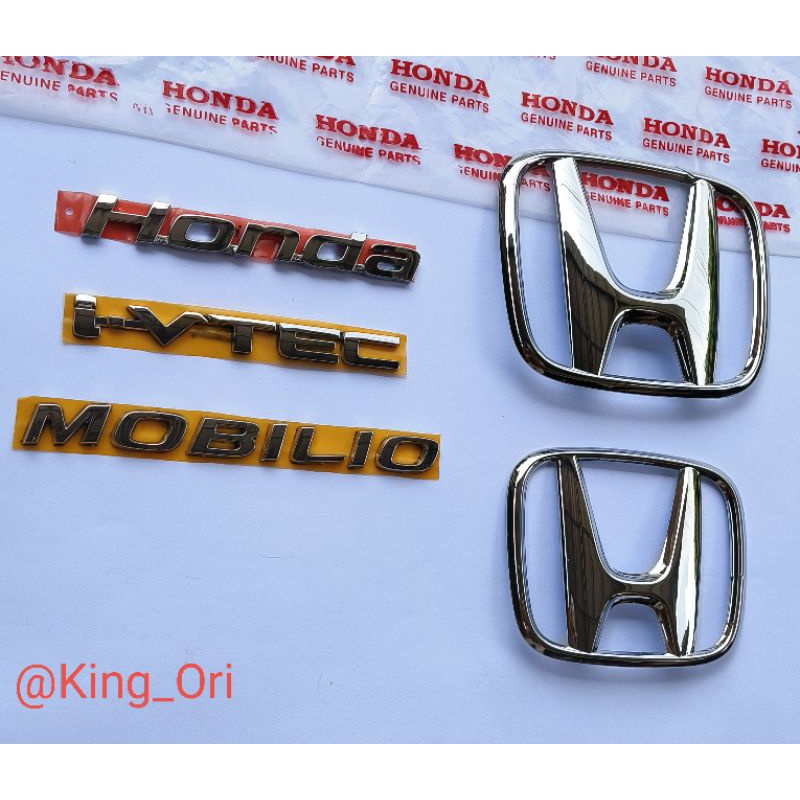Honda Mobilio Brand Logo Emblem Set Original | Shopee Philippines