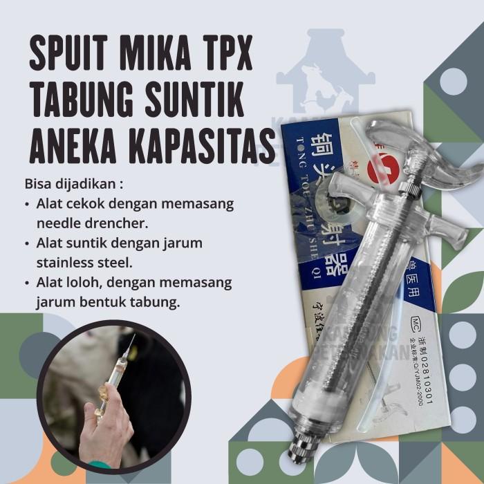 Mica Tpx Syringe/Injection Tube/Plastic Steel Syringe/Flexy Syringe ...