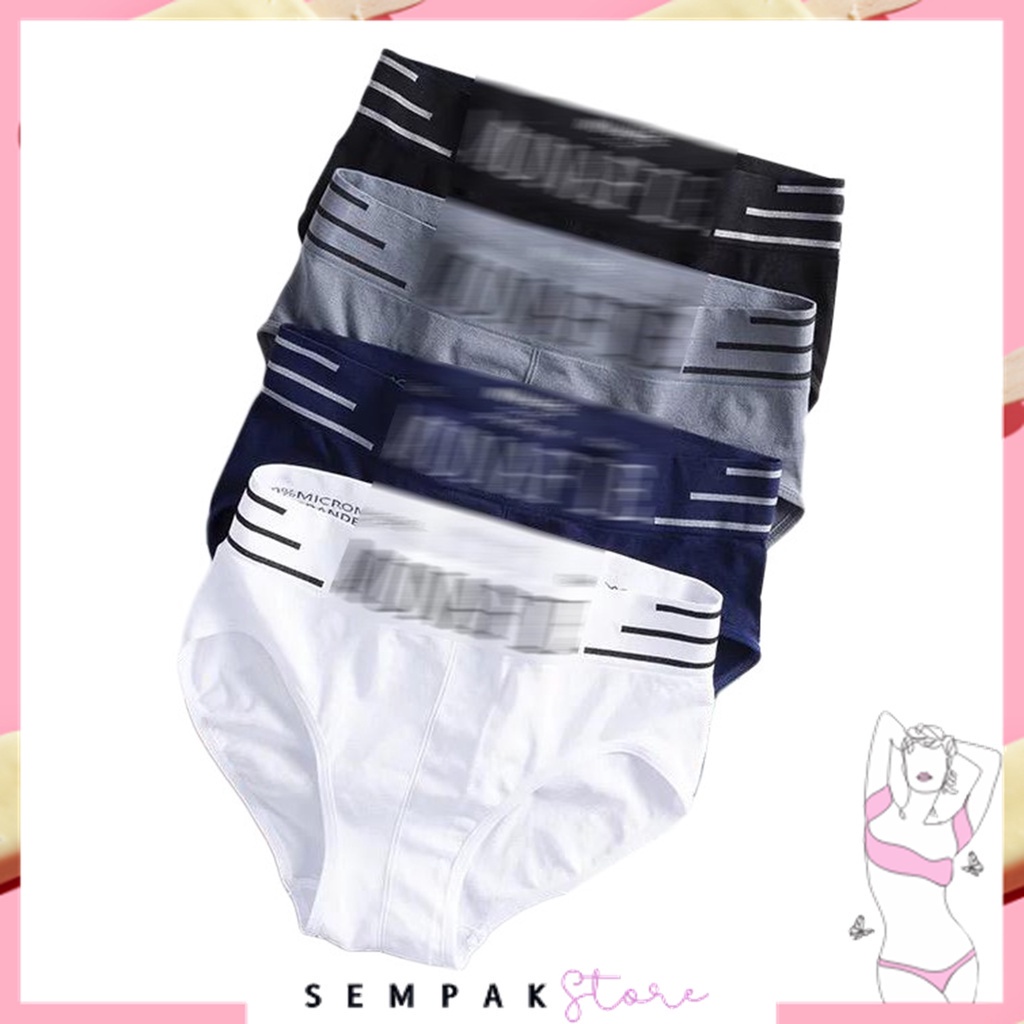 Men's Underwear Briefs Underwear Man Sempak Men's Drawstring Men's ...