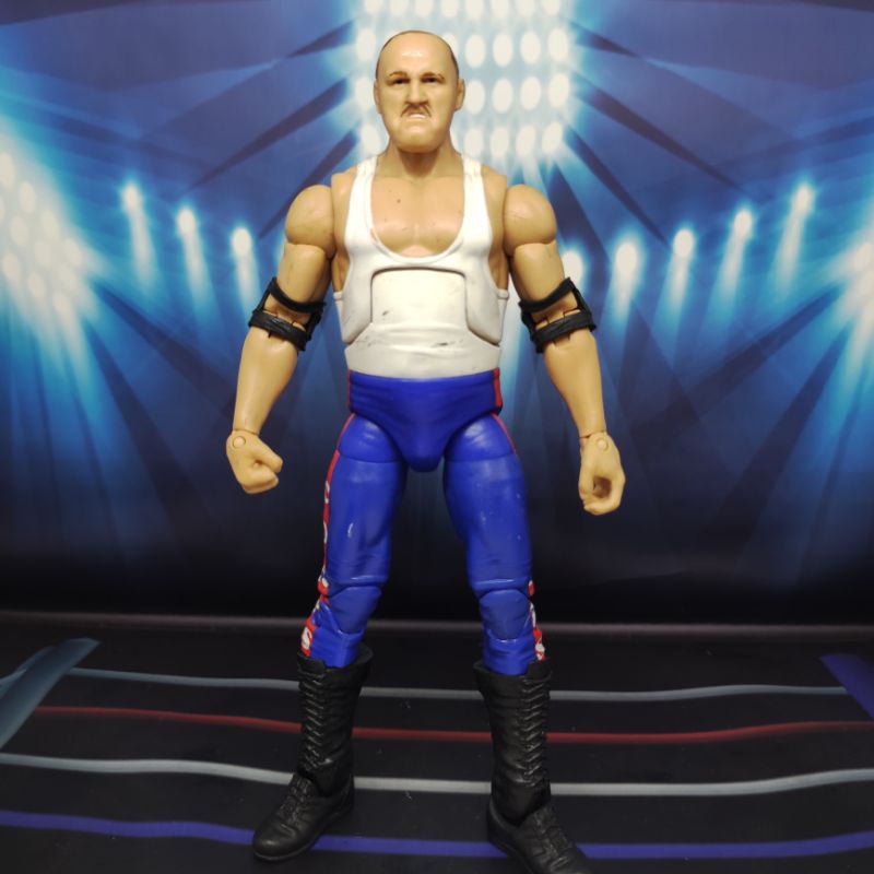 Wwe MATTEL ELITE LEGENDS SERIES 1 SGT SLAUGHTER RARE | Shopee Philippines