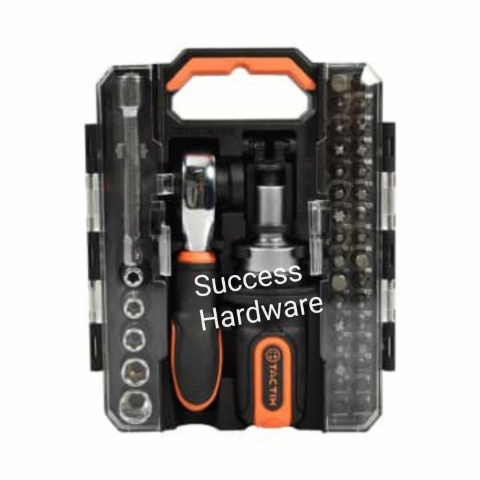 Tactix PORTABLE Sok WRENCH SET 40 Pcs Stubby Tool Mini SET Metric 40Pcs ...