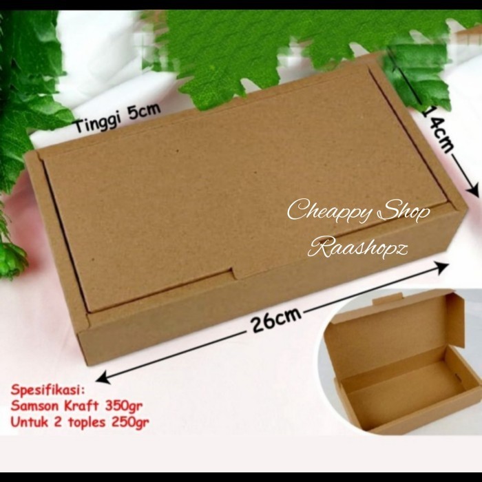 Cara Box 2 Jars 250gr Box Cookies Eid Box Cookie Box | Shopee Philippines