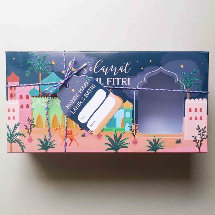 Eid Cake Box Box Eid Hampers Packaging Box Eid Jars | Shopee Philippines